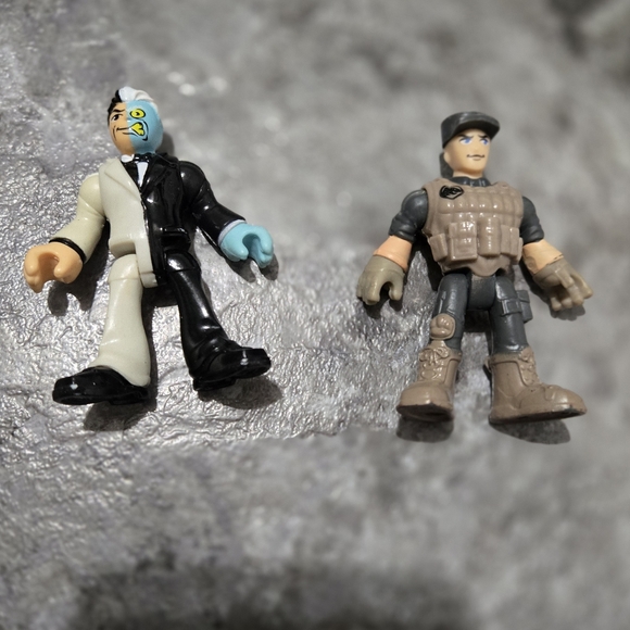 Fisher-Price | Toys | 2 Imaginext Figures Twoface Mega Mouth Guy ...